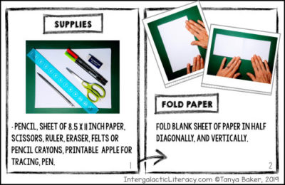 Apple Optical Art – Intergalactic Literacy