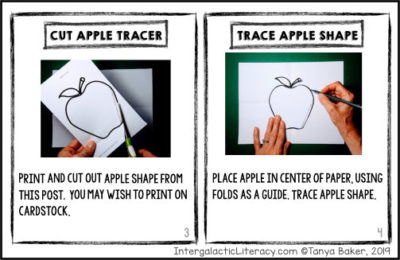 Apple Optical Art – Intergalactic Literacy